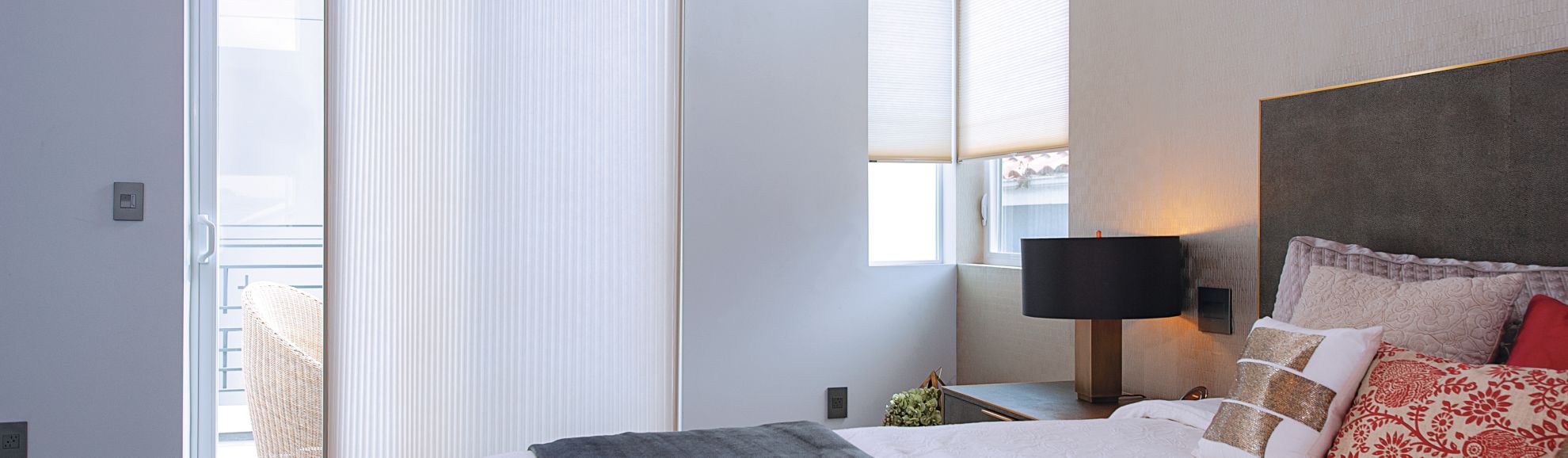 Vertical Cellular Shades & Vertical Honeycomb Shades | Stoneside